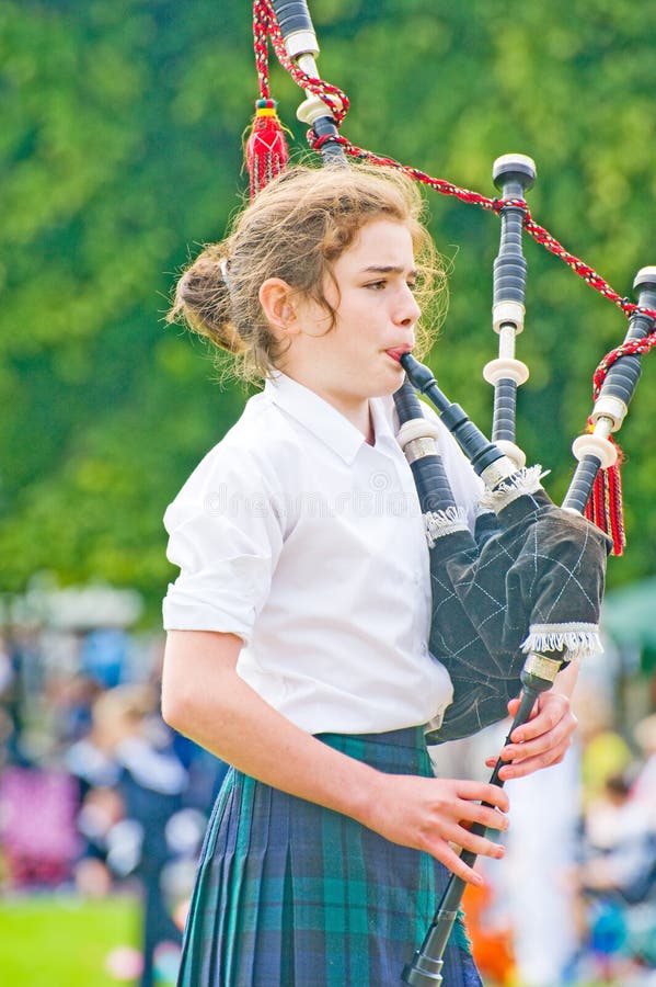 Girl Bagpipes Scottish Stock Photos - Free & Royalty-Free Stock Photos ...