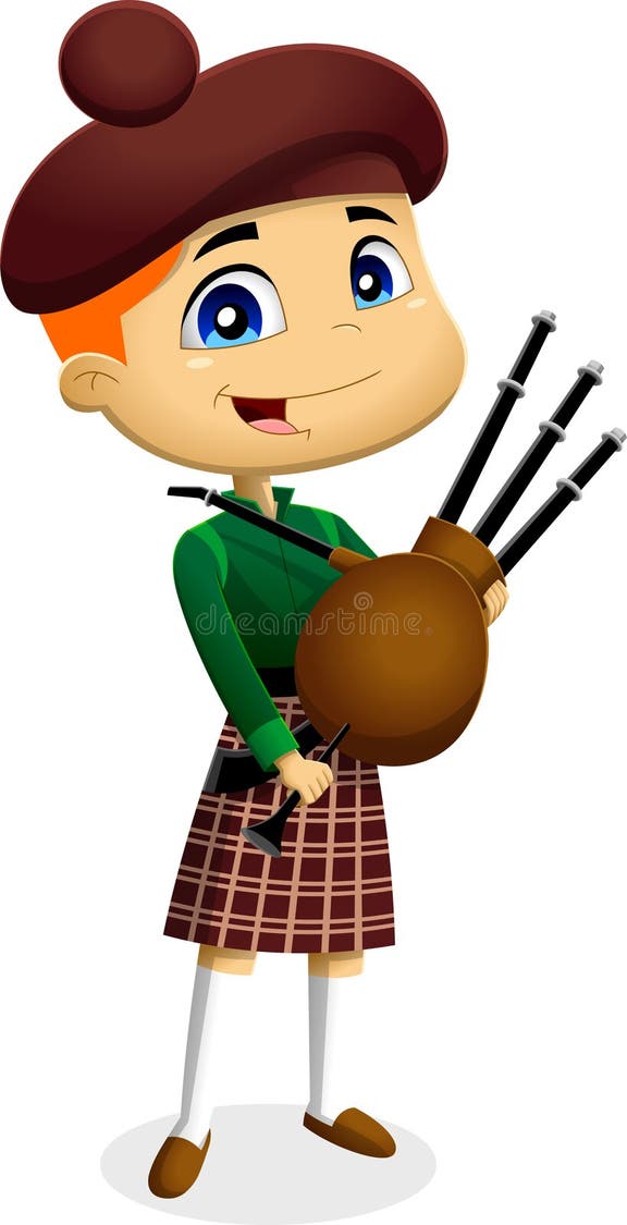 The 12 Days of Christmas - 11Th Day - Eleven Pipers Piping Stock Vector ...