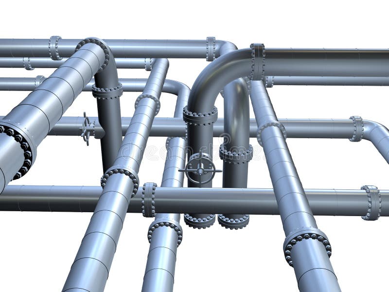Pipes stock illustration. Illustration of facility, energy - 1919048
