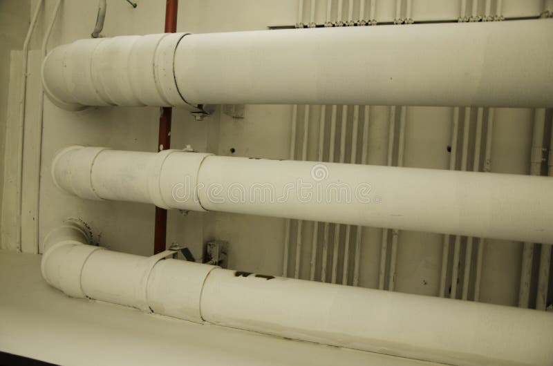 Pipes in the building. stock photo. Image of manual, clearance - 32090912