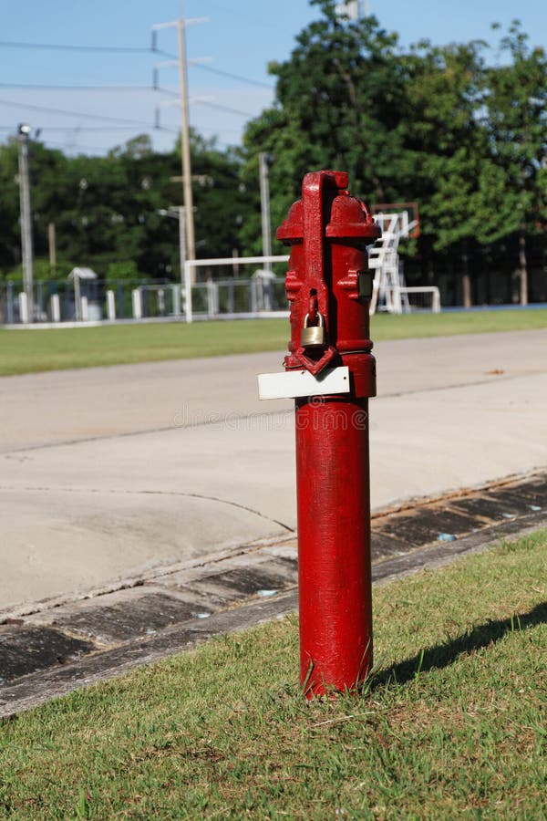 Pipes of fire fighting stock image. Image of fighting - 61590029