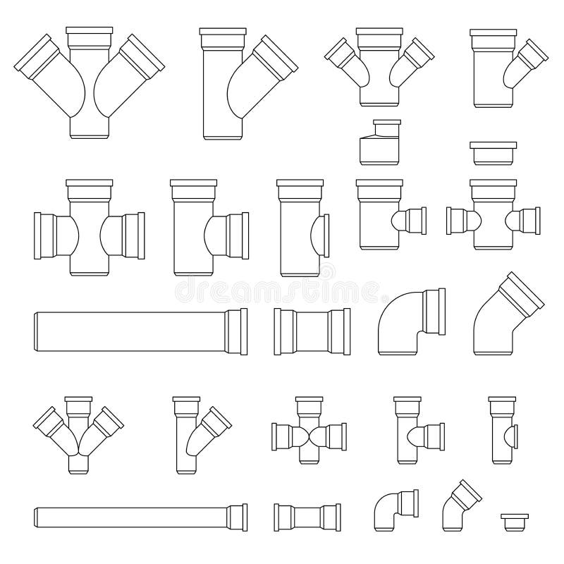 Plumbing Fittings Drawings