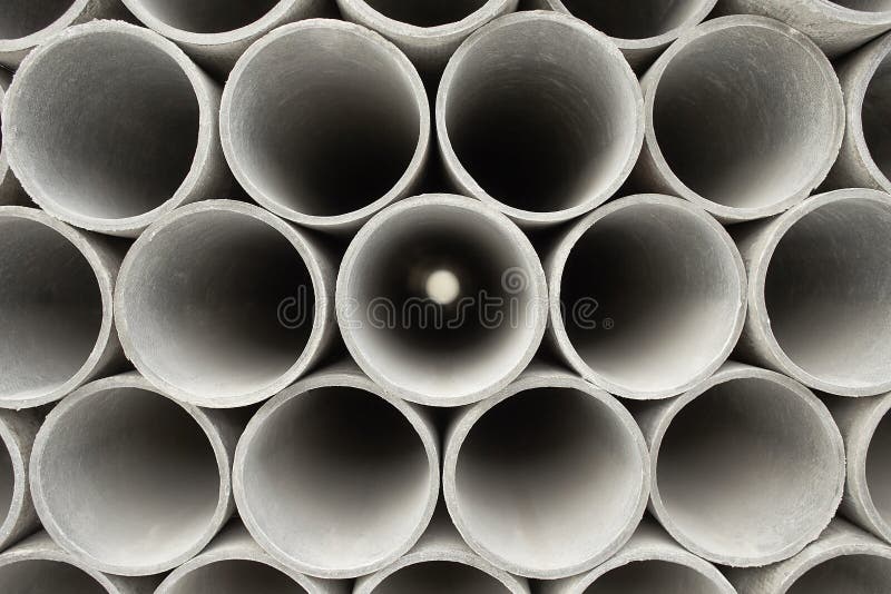 Pipes at the Hardware Store Used for the Construction. Close Up ...