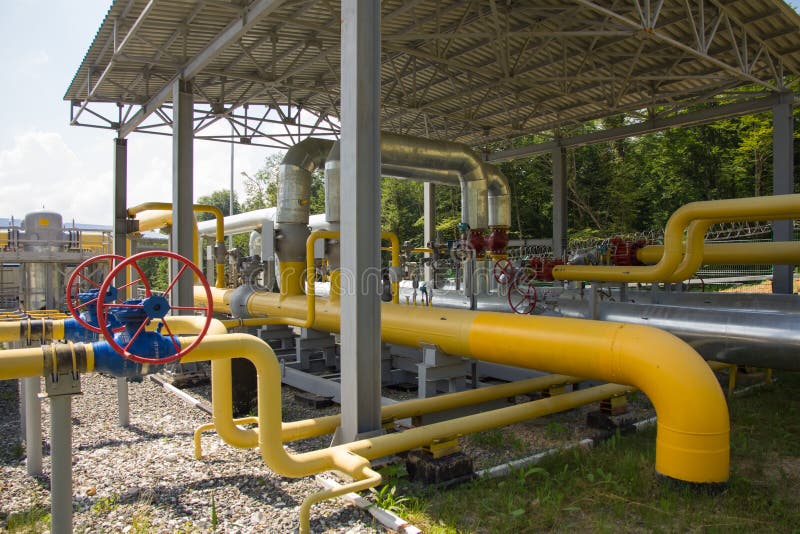 Pipes of power plant stock photo. Image of manufacturing - 36593412