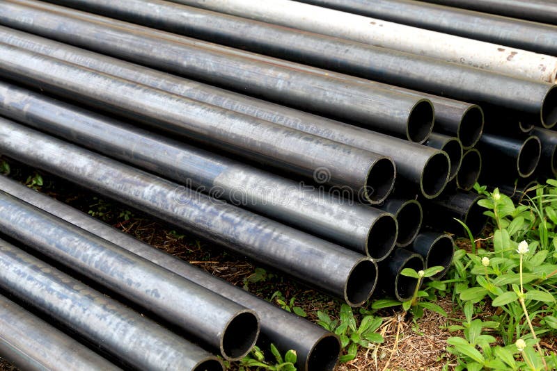 Pipes Steel for Construction Stock Photo - Image of metal, liquid: 72954272