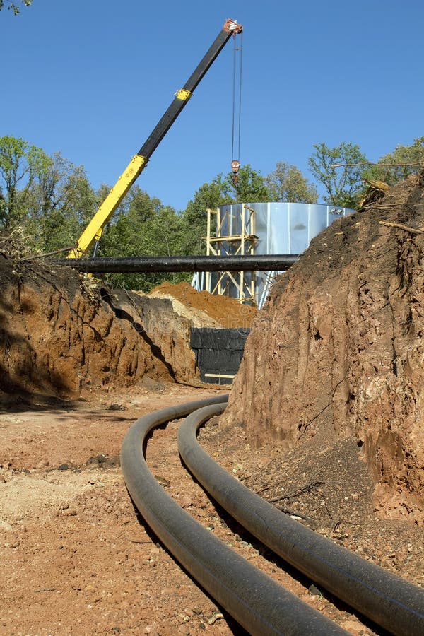 Pipes Synthetic Pipeline Picture. Image: 14866058