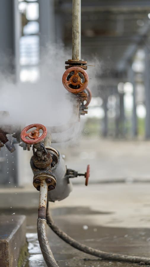 Pipes and Valves, Large Amounts of Steam, Hydraulic System Bursting ...