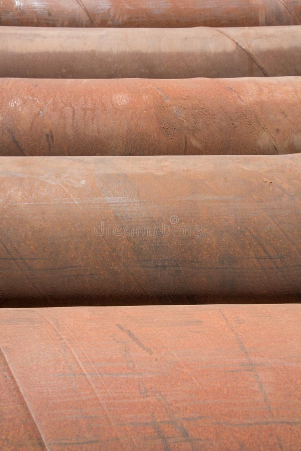 Pipes Waiting for Installation Stock Photo - Image of patterns, five ...