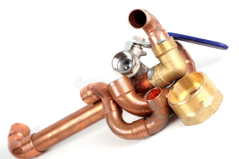 Water pipes stock image. Image of flowing, close, drink - 11017439