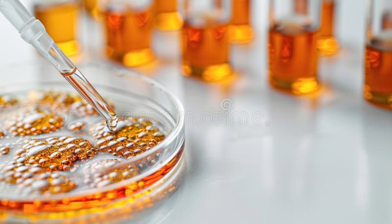 A Pipette is Being Carefully Employed To Move Liquid from One Container ...