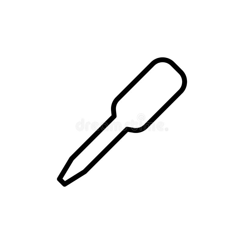 Pipette, Chemistry Icon. Simple Color Vector Elements of Stinks Icons ...
