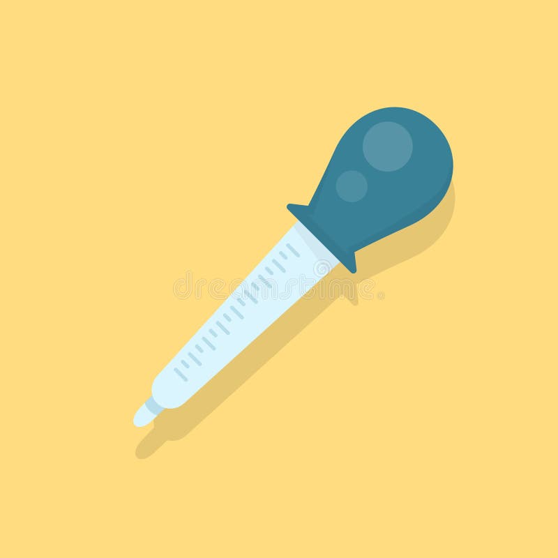 Pipette Design Vector Objects Illustration Science Elements and ...