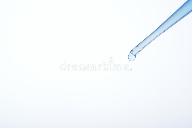 Pipette Dropping Liquid from the Edge Stock Photo - Image of equipment ...