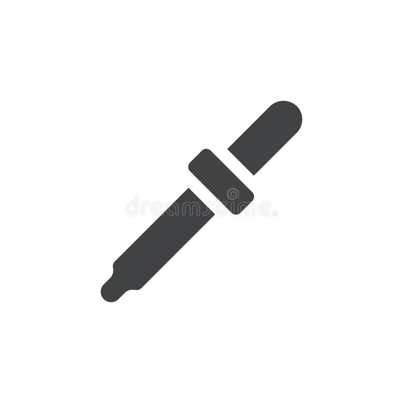 Pipette Icon Simple Vector Symbol Stock Vector - Illustration of tool ...