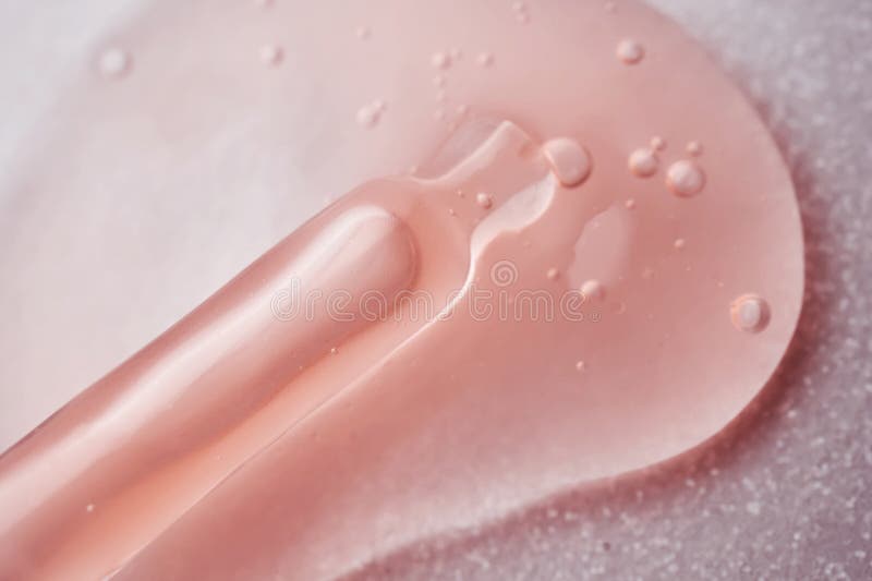 Pipette with Cosmetic Product in Water with Bubbles. Stock Image ...