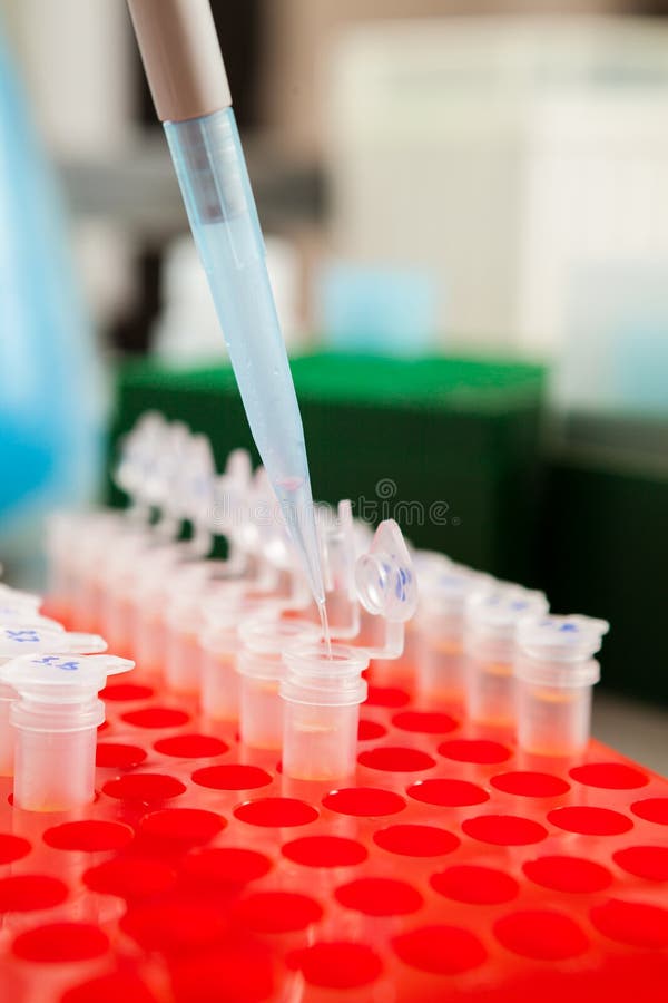 Pipetting stock image. Image of clear, biology, process - 24832001