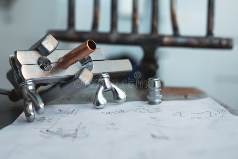 Pipework concept. stock photo. Image of channel, hose - 138424774