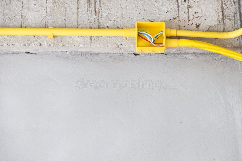 Piping and electric stock photo. Image of flexible, coil - 71448560