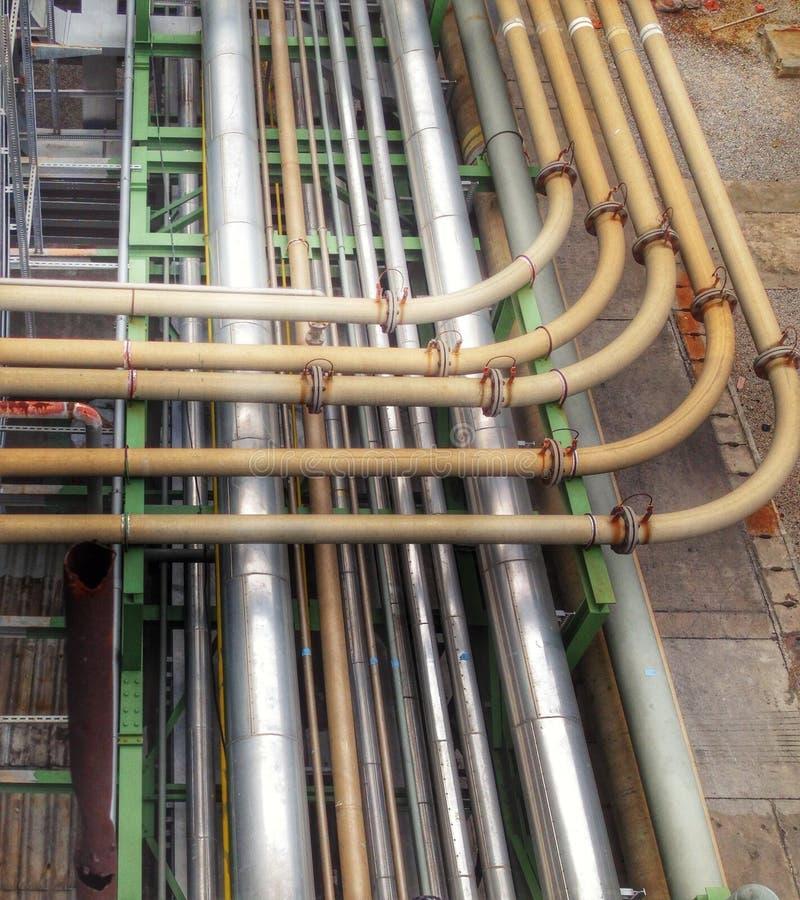 Pipe rack stock photo. Image of pipe, transportation - 43000172