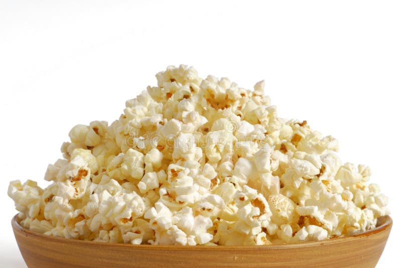 Pipoca imagem de stock. Imagem de prato, salgado, milho - 5110025