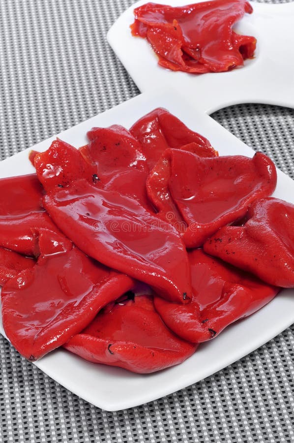 Piquillo peppers stock image. Image of barbecued, pepper - 20502299