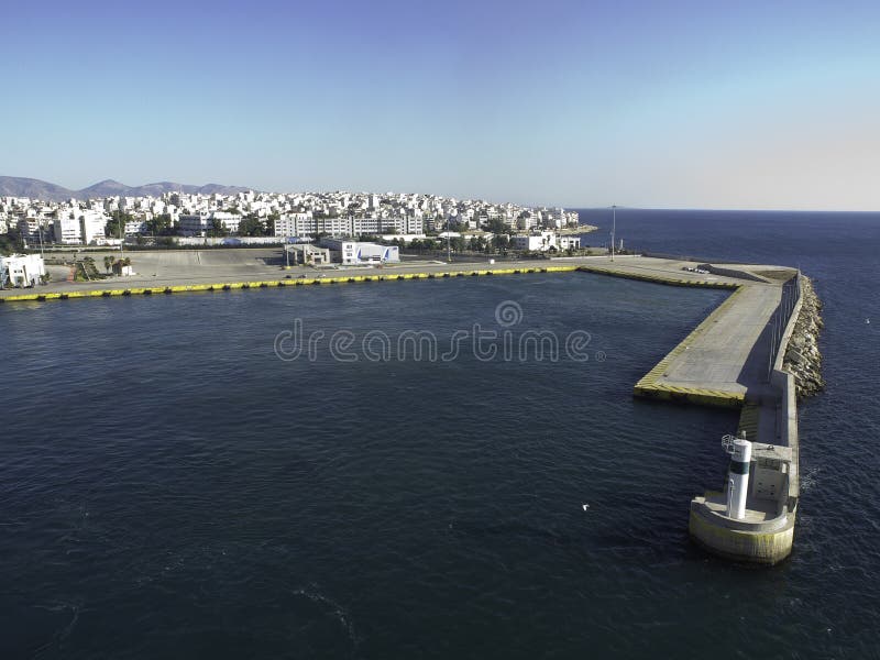 Piraeus stock image. Image of aegeis, town, white, greek - 35114657