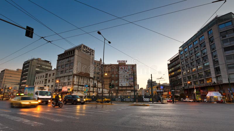 Piraeus. editorial stock photo. Image of street, metropolis - 50469738