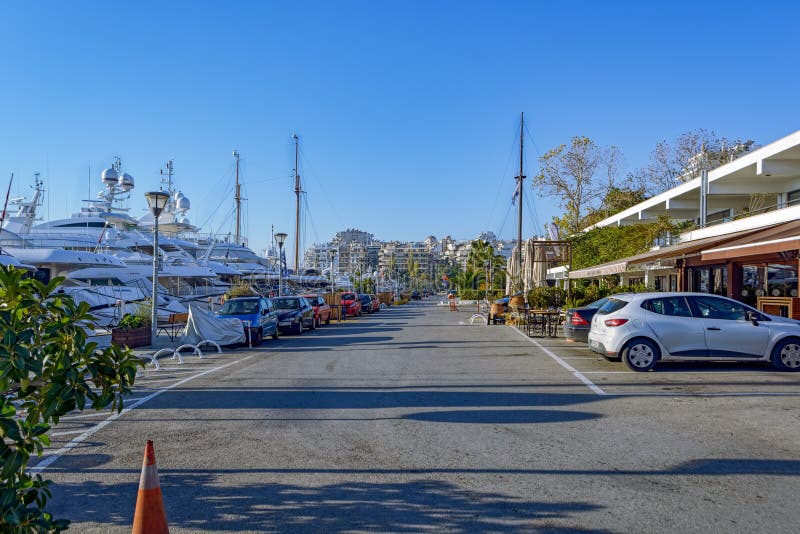 Piraeus Marina in Athens, Greece Editorial Image - Image of europe ...