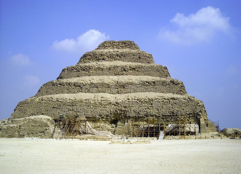 Piramid Saqquara stock image. Image of egyptian, saqquara - 65067355