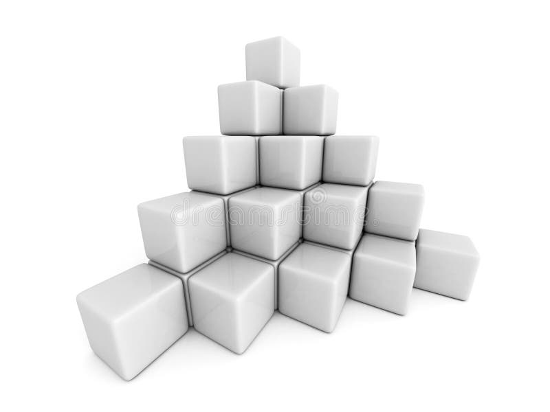 Word Sleutelwoorden De Van De Consument Concept in Witte Piramide Stock ...