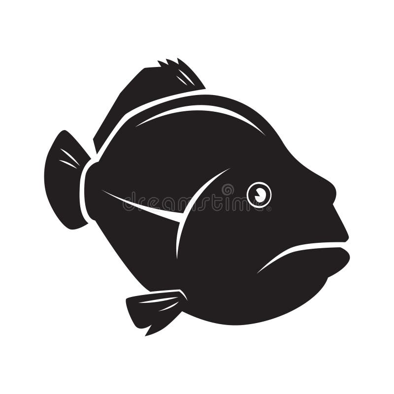 Piranha Fish. Vector Illustration Decorative Design Stock Vector ...