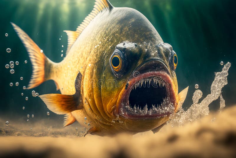 Fierce Piranha Stock Illustrations – 44 Fierce Piranha Stock Illustrations, Vectors & Clipart ...