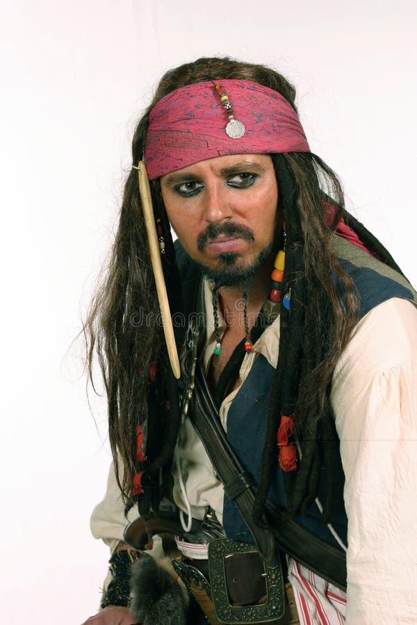 Pirata triste foto de stock. Imagem de fundo, retratos - 2193472