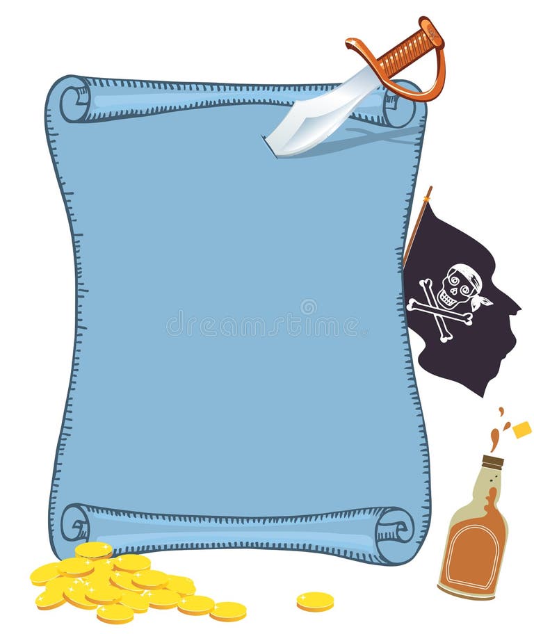 Empty Pirate Frame Stock Illustrations – 488 Empty Pirate Frame Stock ...