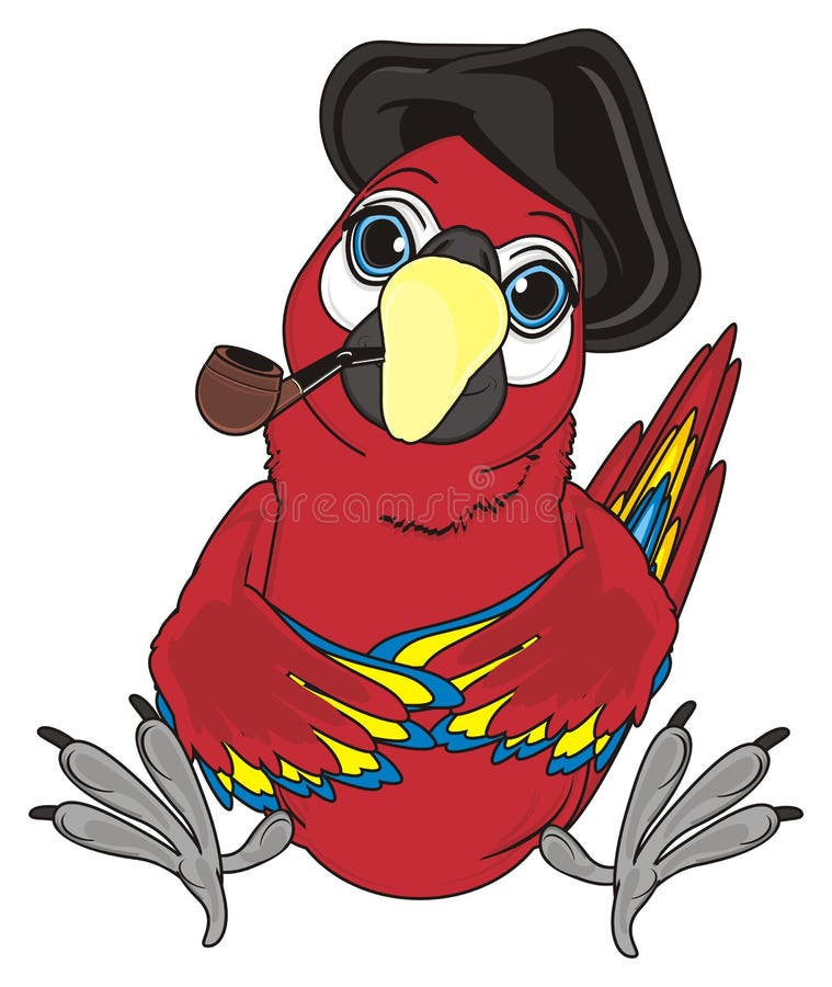 Pirate bird smoke stock illustration. Illustration of black - 88545870