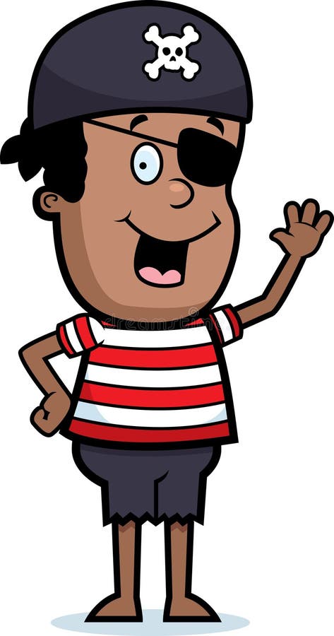 Pirate Parrot Dancing stock vector. Illustration of cartoon - 10978249