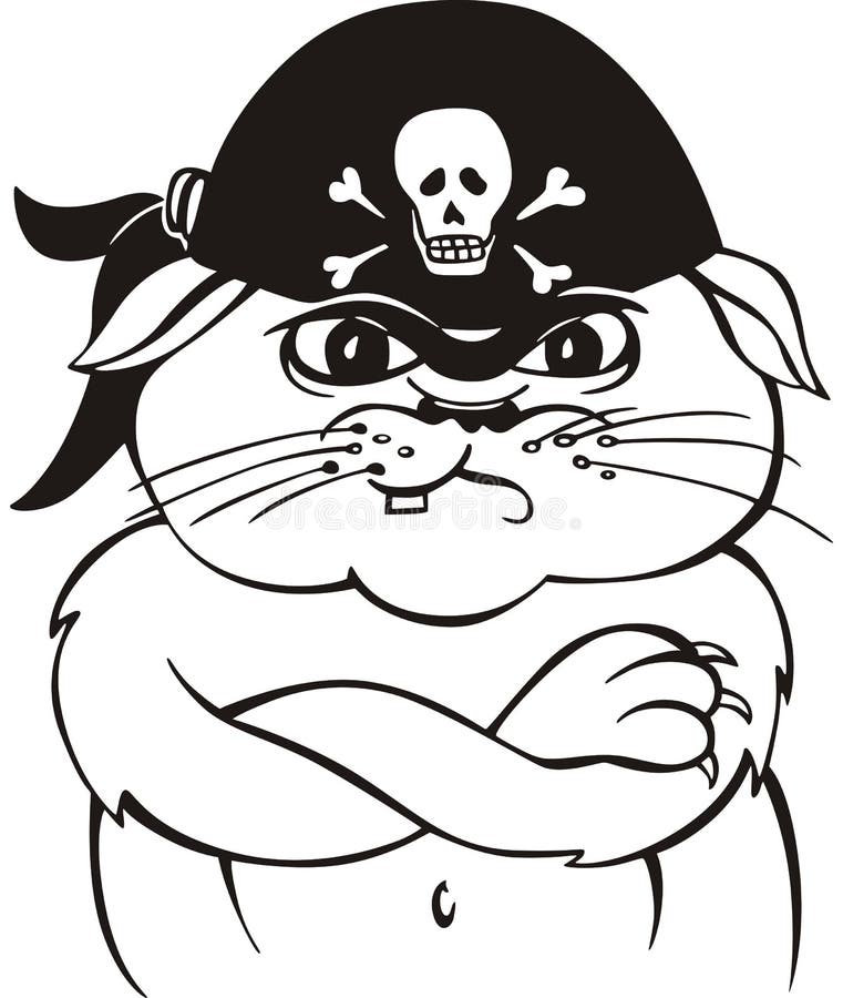 Pirate Cat Stock Illustrations – 758 Pirate Cat Stock Illustrations ...