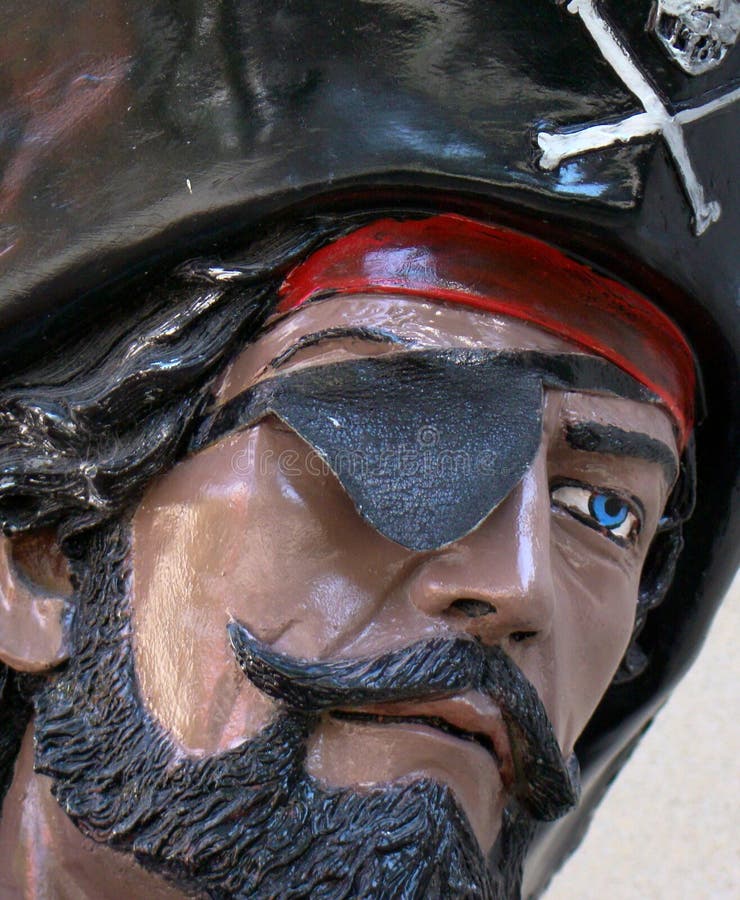 Pirate Face stock photo. Image of male, skull, closeup - 7684458