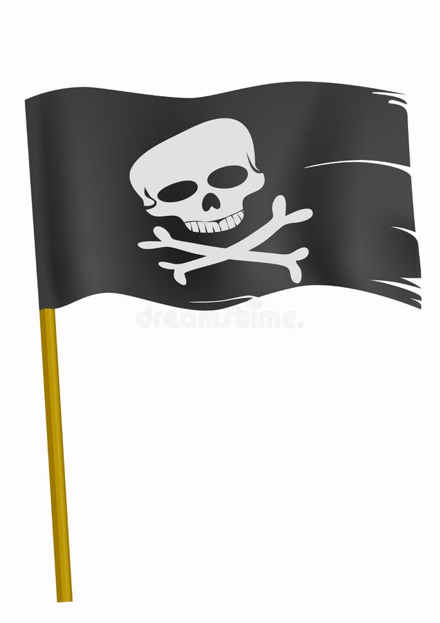 Ripped torn flag stock illustration. Illustration of damaged - 19242803