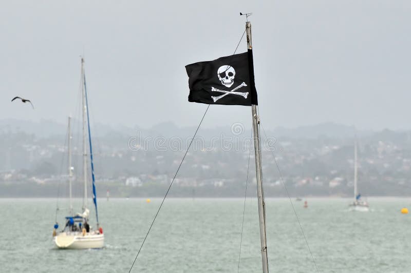 Pirate Flag stock photo. Image of internet, dangerous - 23957746