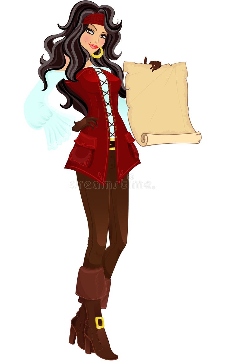 Woman Pirate Face Stock Illustrations – 1,217 Woman Pirate Face Stock ...