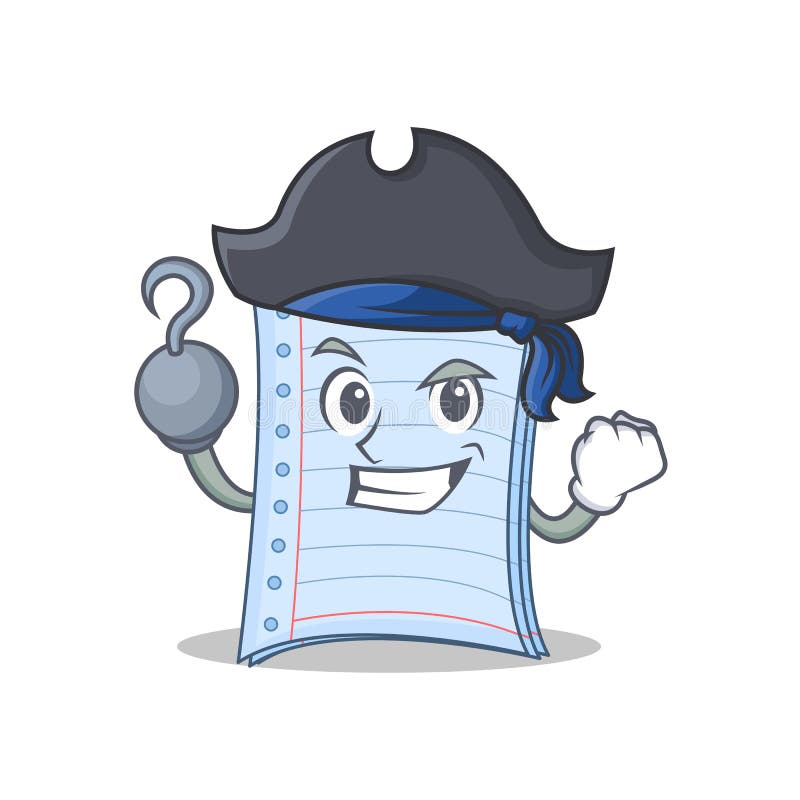 Pirate Bulletin Board with the Cartoon Shape Stock Vector ...