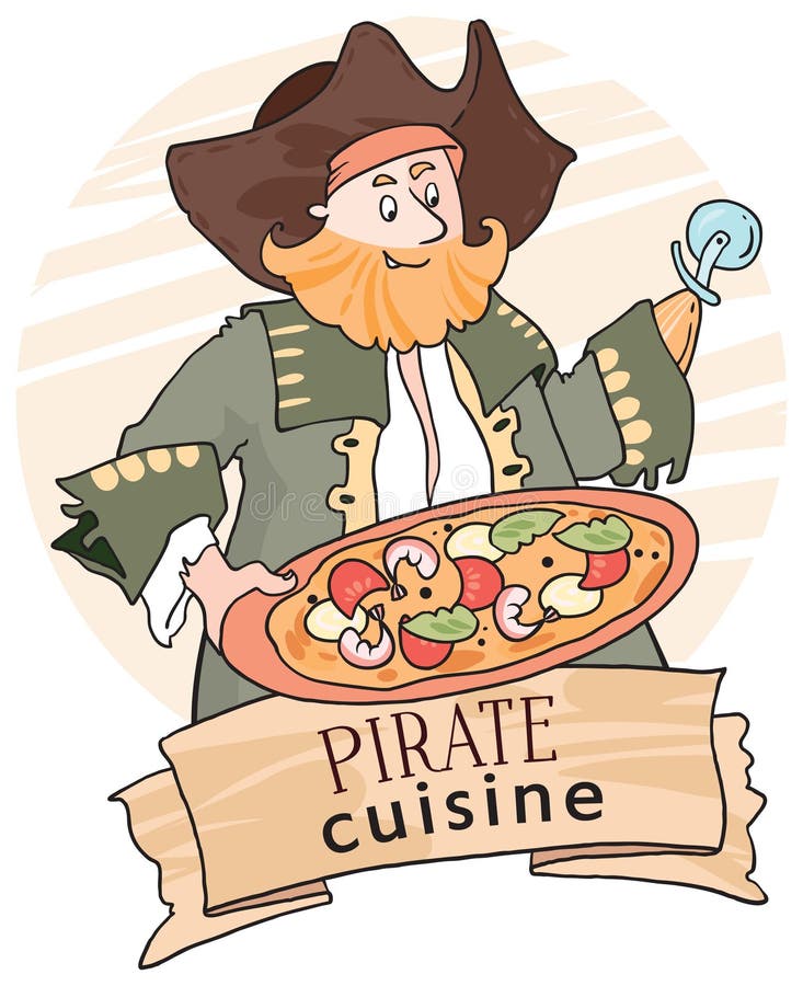 Pirate Cook Cartoon