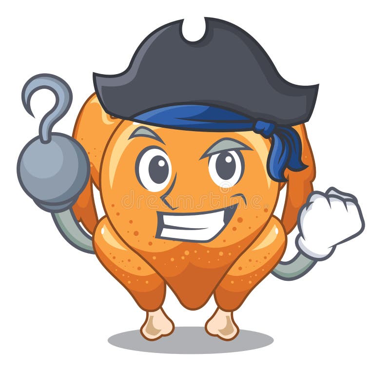 Pirate Chicken Plate Stock Illustrations – 21 Pirate Chicken Plate ...