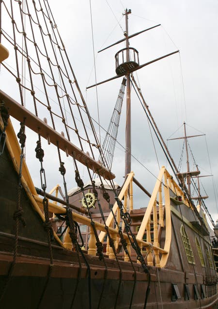Pirate ship stock photo. Image of rigging, port, tourist - 461062
