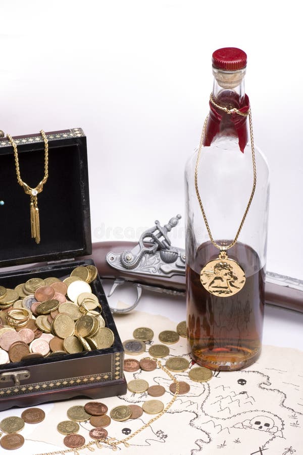 Pirate treasure stock image. Image of ring, travel, explore - 13946047