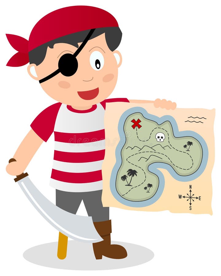 Cartoon Treasure Map Stock Illustrations – 5,046 Cartoon Treasure Map ...