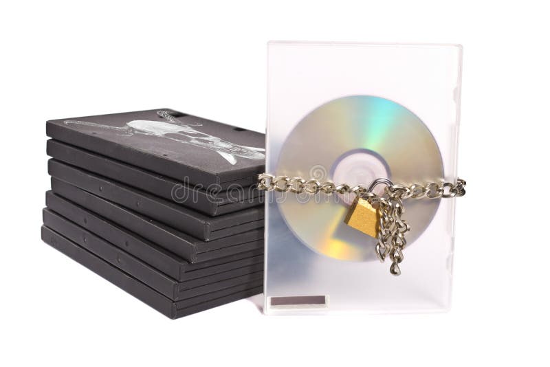 Pirated dvds stock photo. Image of solated, dvdr, pirate - 23854242