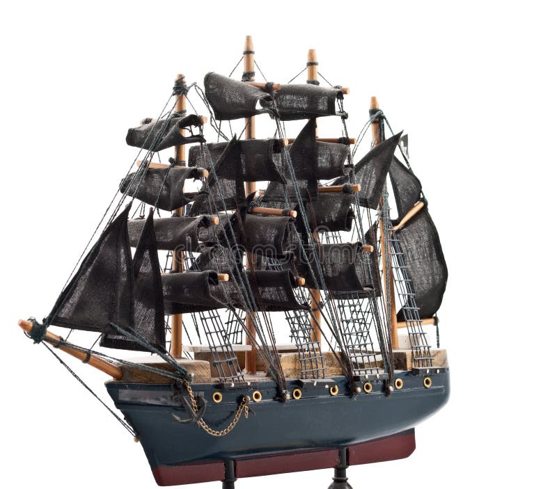 Piratenboot Rethymno Kreta Griechenland Stockbild - Bild von hafen ...