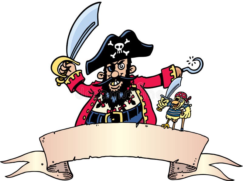 Pirate, Map and Treasure Chest/eps Stock Vector - Illustration of chest ...